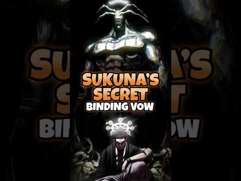 How Sukuna Secretly Outsmarted Gojo Using a Binding Vow | Gojo vs Sukuna Explained #jujutsukaisen