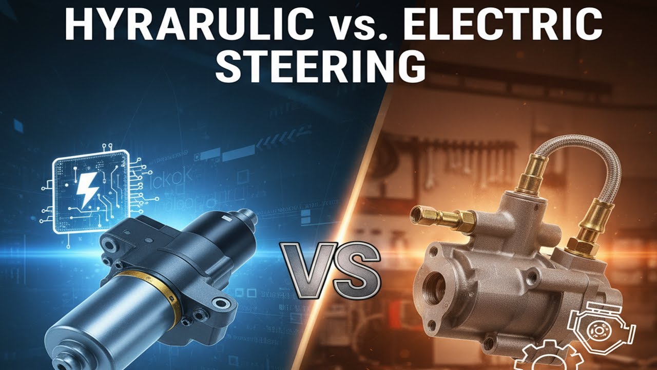 Hydraulic vs Electric Power Steering: Which is Better? (Explained & Demo)