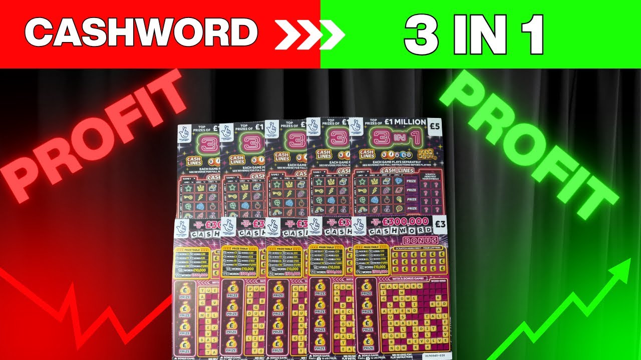 💰 CASHWORD SCRATCH CARD SPECIAL 💥 Turning Letters Into PROFIT 🤑✨ Wins Inside! 🎉