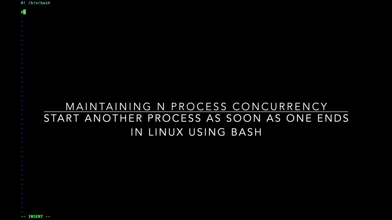 Efficient Task Parallelism on Linux: Concurrent Process Execution with Bash
