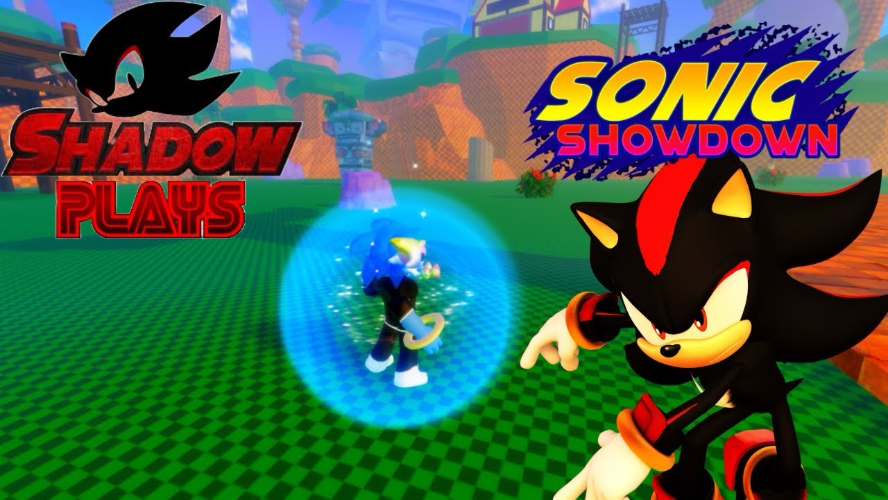 SHADOW PLAYS SONIC SHOWDOWN!