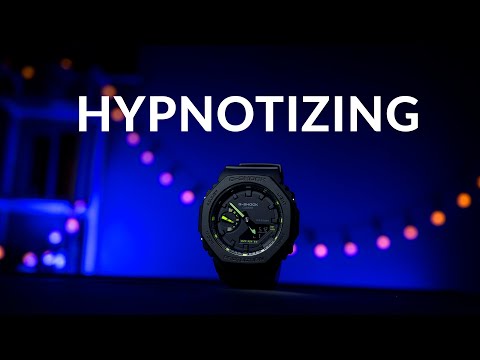 This is why this G-Shock is so hypnotizing | CASIO GA-2100-1A3