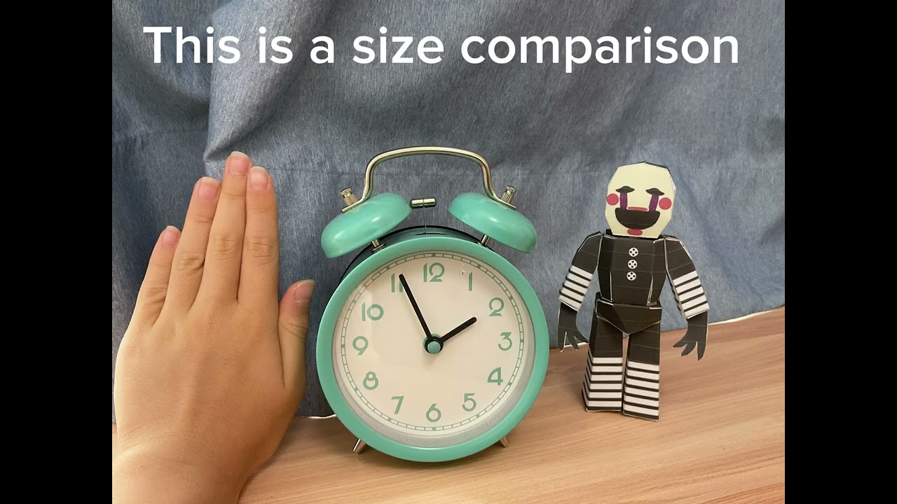 Papercraft FNaF Puppet! (+Templates!)