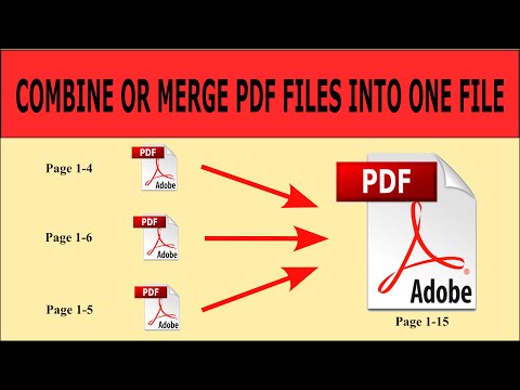 How to Combine PDF Files into One | How to Merge PDF Files FREE