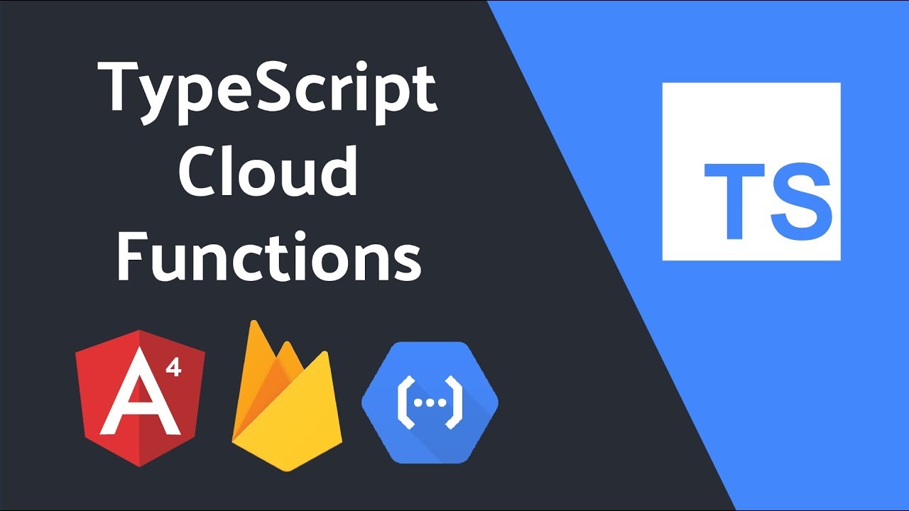 Use TypeScript with Firebase Cloud Functions