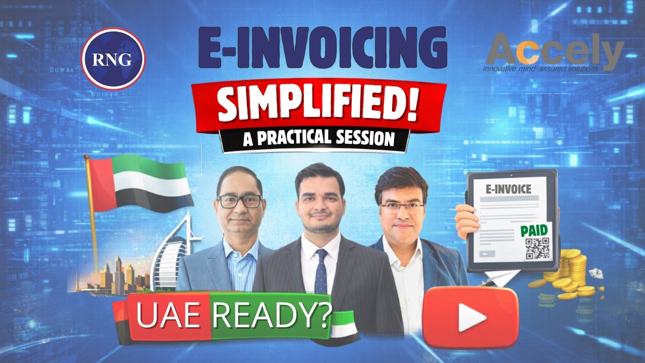 UAE e-Invoicing 2026 Webinar | Complete Guide for Businesses & Accountants