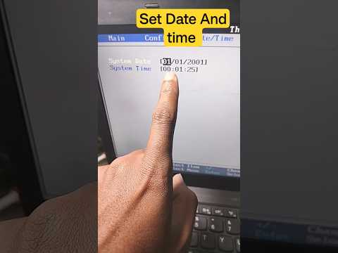 Fix100%Lenovo 0271 Check Date and Time Settings Error#macnitesh#virulshorts#keyboardtricks