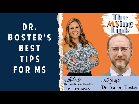 Dr. Boster's Best Tips for MS