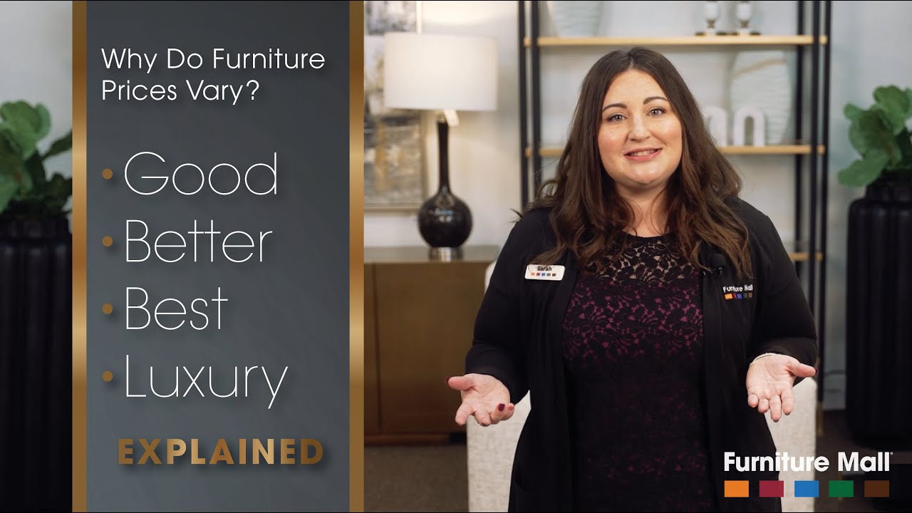 Furniture Tiers Explained: Good, Better, Best & Luxury | Furniture Mall
