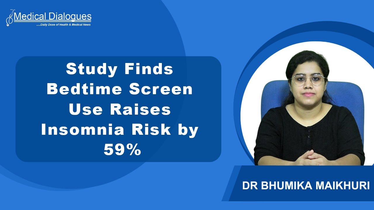 Study Finds Bedtime Screen Use Raises Insomnia Risk by 59%