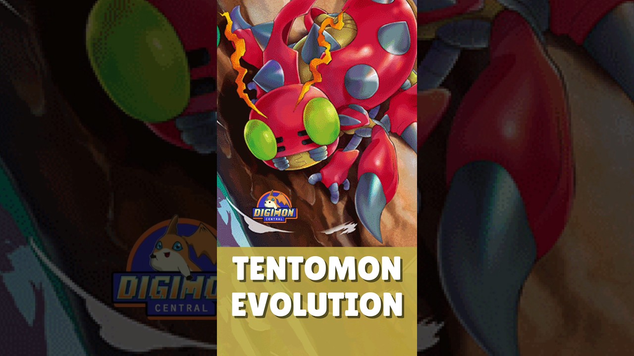 Tentomon Evolution Line #Shorts