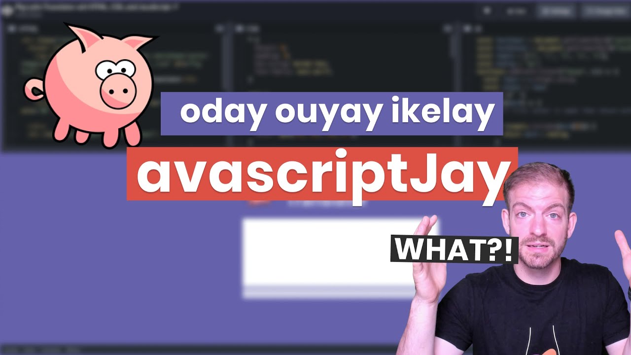 How to Build a Pig Latin Translator with Vanilla JavaScript