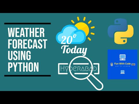 Weather forecast using python || PyOWM