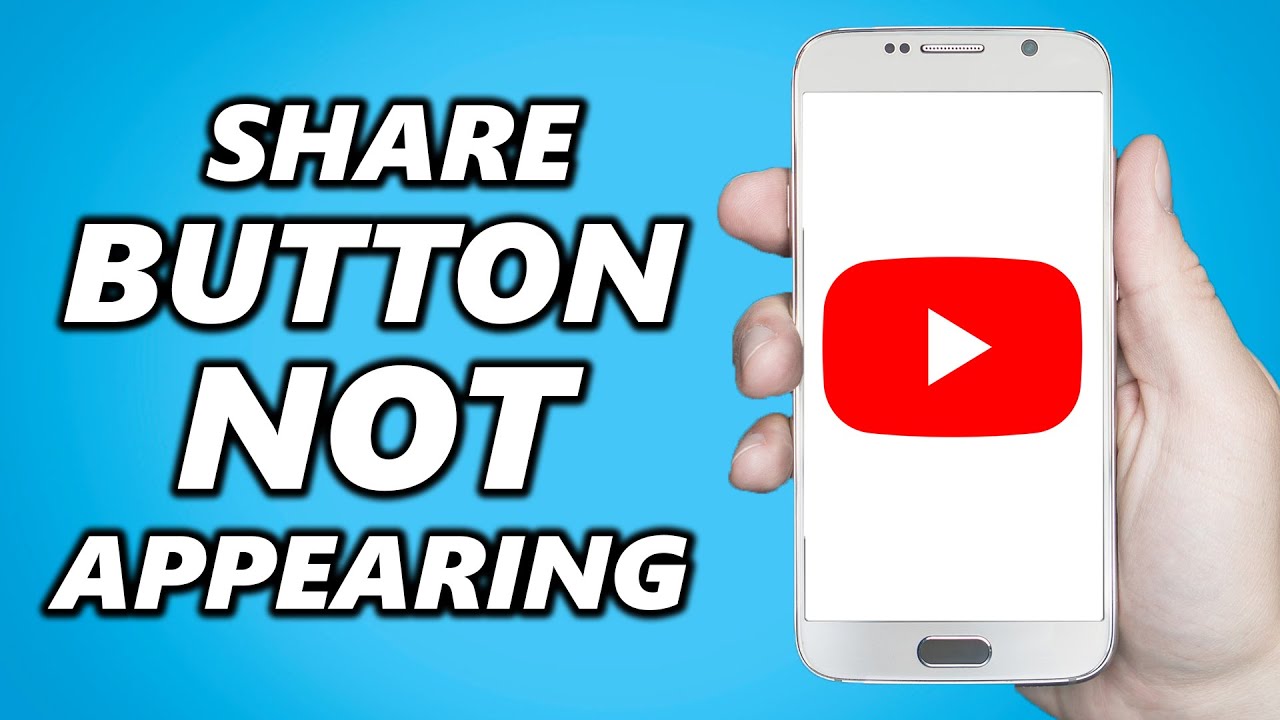 Share Button is not Appearing on YouTube App (QUICK FIX)