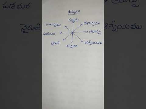 directions in Telugu//దిక్కులు//shorts 2023//Telugu shorts