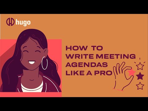 How and Why to Write Meeting Agendas like a Pro