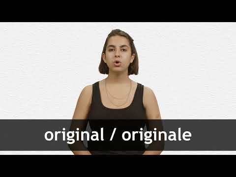English Translation of “ORIGINAL” | Collins French-English Dictionary