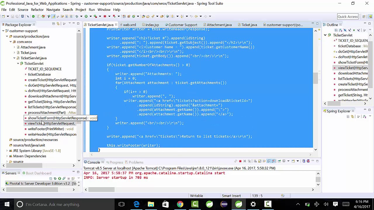 Java Web Servlet Example - Annotation WebServlet - Form - File Upload - Thread safe