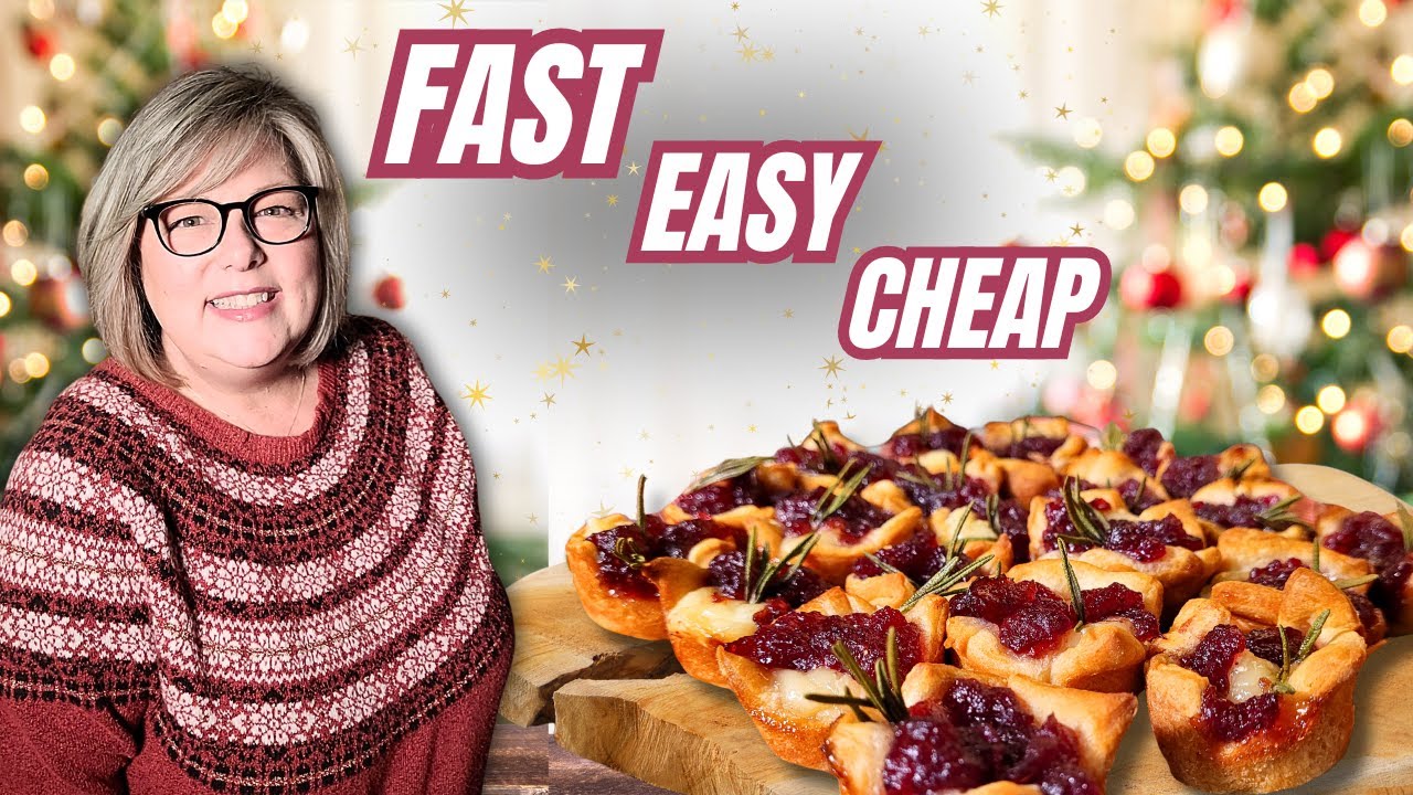 LAST-MINUTE 3 INGREDIENT Holiday Appetizers That Look Like You Spent Hours Making!