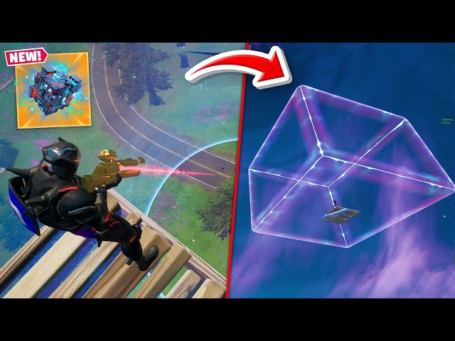 Fortnite Alien Nanites are bringing back the 'Sky Base' meta from OG days