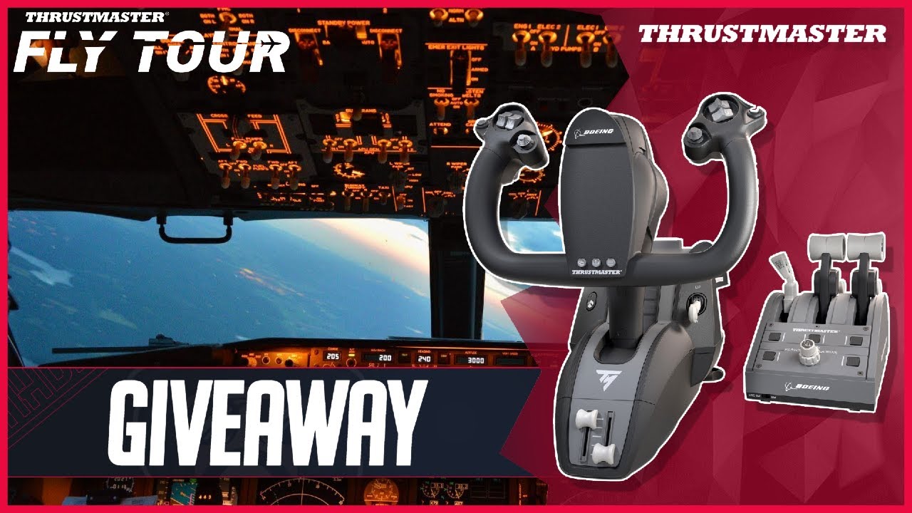 Turtle Velocity One Flight or Thrustmaster TCA Yoke Pack Boeing Edition ...