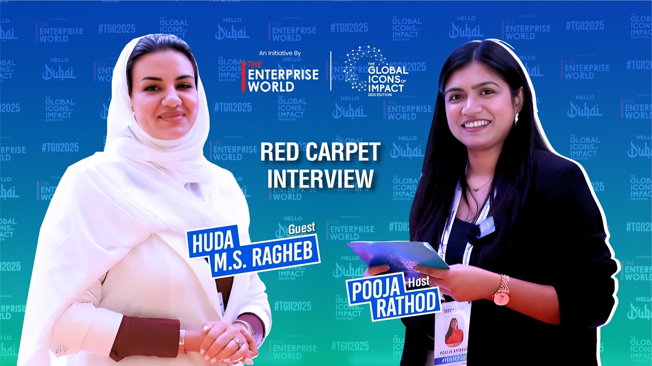 Huda M. S. Ragheb | Red Carpet Interview | The Global Icons of Impact 2025