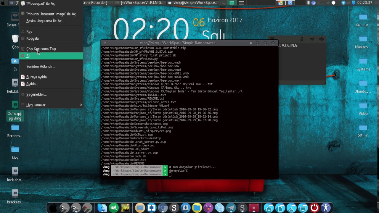 Simple Python Ransomware