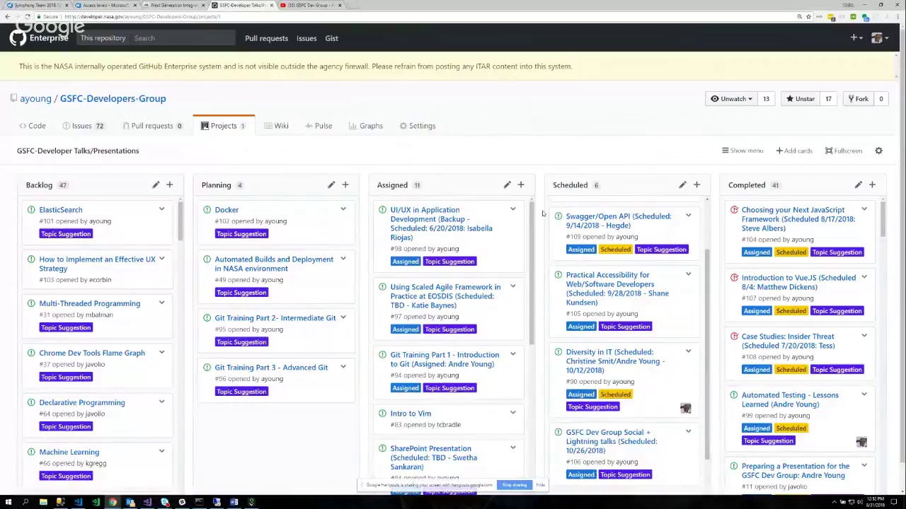 GSFC Dev Group - Parsing C/C++ with libclang and python