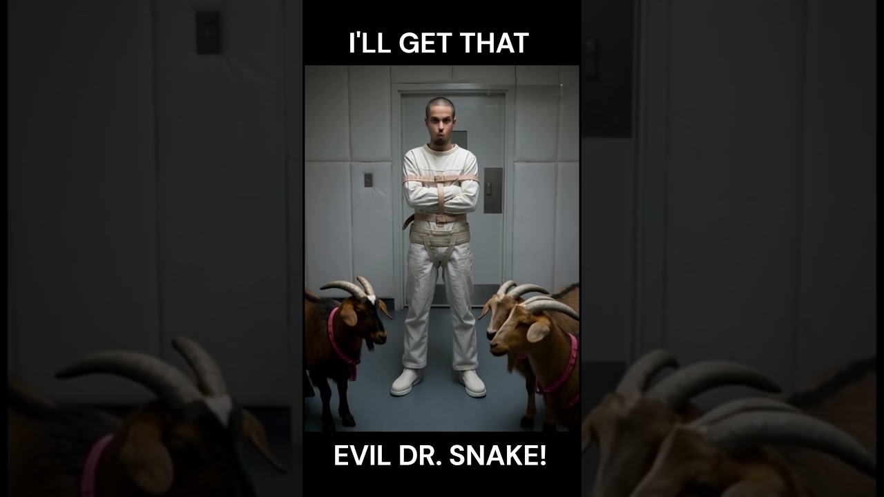 Shady Over the Edge in Straight Jacket!