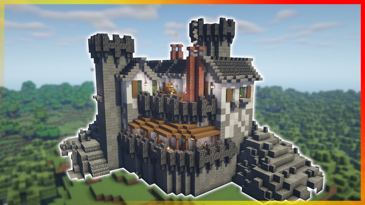 ⚒️ Minecraft: How to Build a Starter Castle - Minecraft Builders