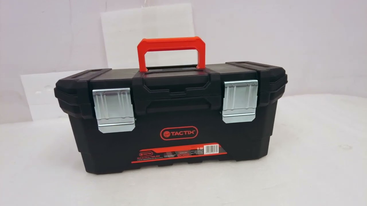 Tactix 16 Inch Plastic Tool Box 320341
