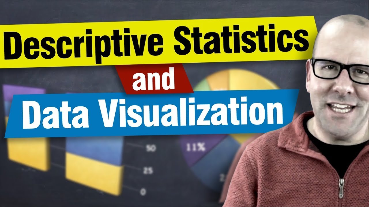 Descriptive statistics and data visualisation.  An introduction to statistics and working with data