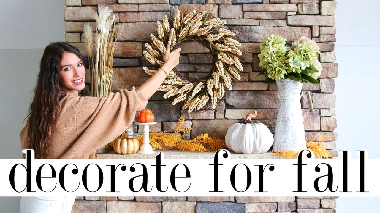 5 Easy Steps to PERFECT Fall Home Decor | Decorate With Me!