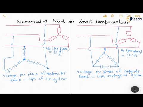 Numerical 2 based on shunt capacitor compensation Video Lecture - Power System (Video Lectures ...
