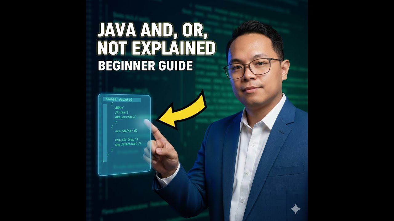 Boolean Operators in Java | Easy Beginner Explanation