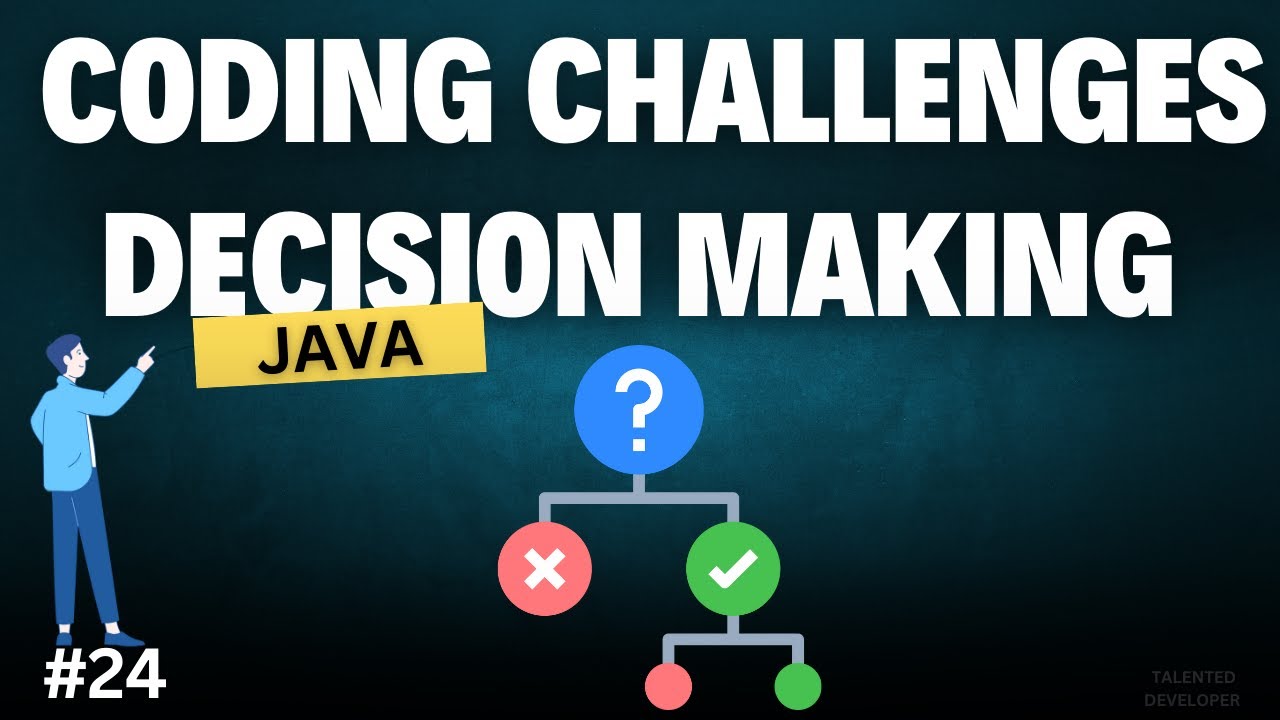 Java Coding Challenges Decision Making Statements | Chapter-24 | Java Tutorial For Beginners