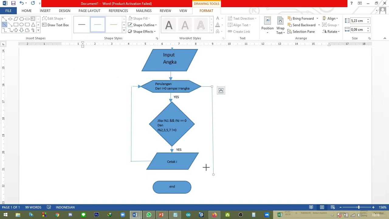 PART 2 FLOWCHART BILANGAN PRIMA