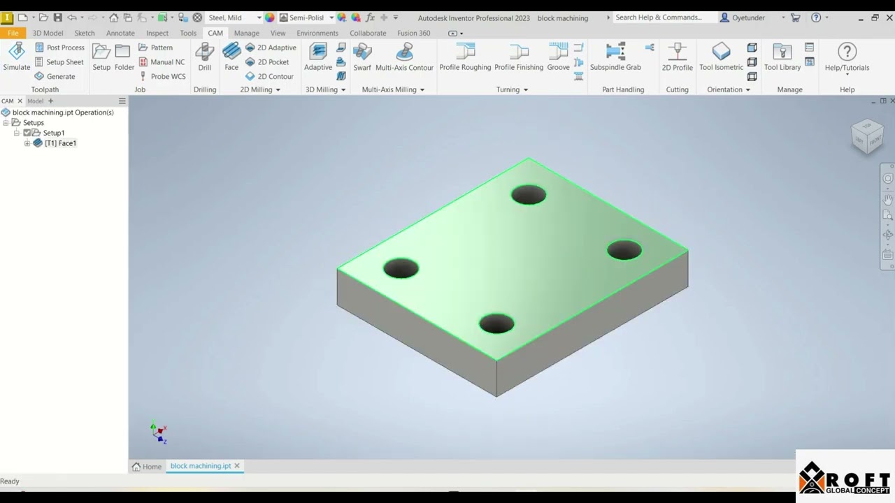 INTRODUCTION TO INVENTOR CAM