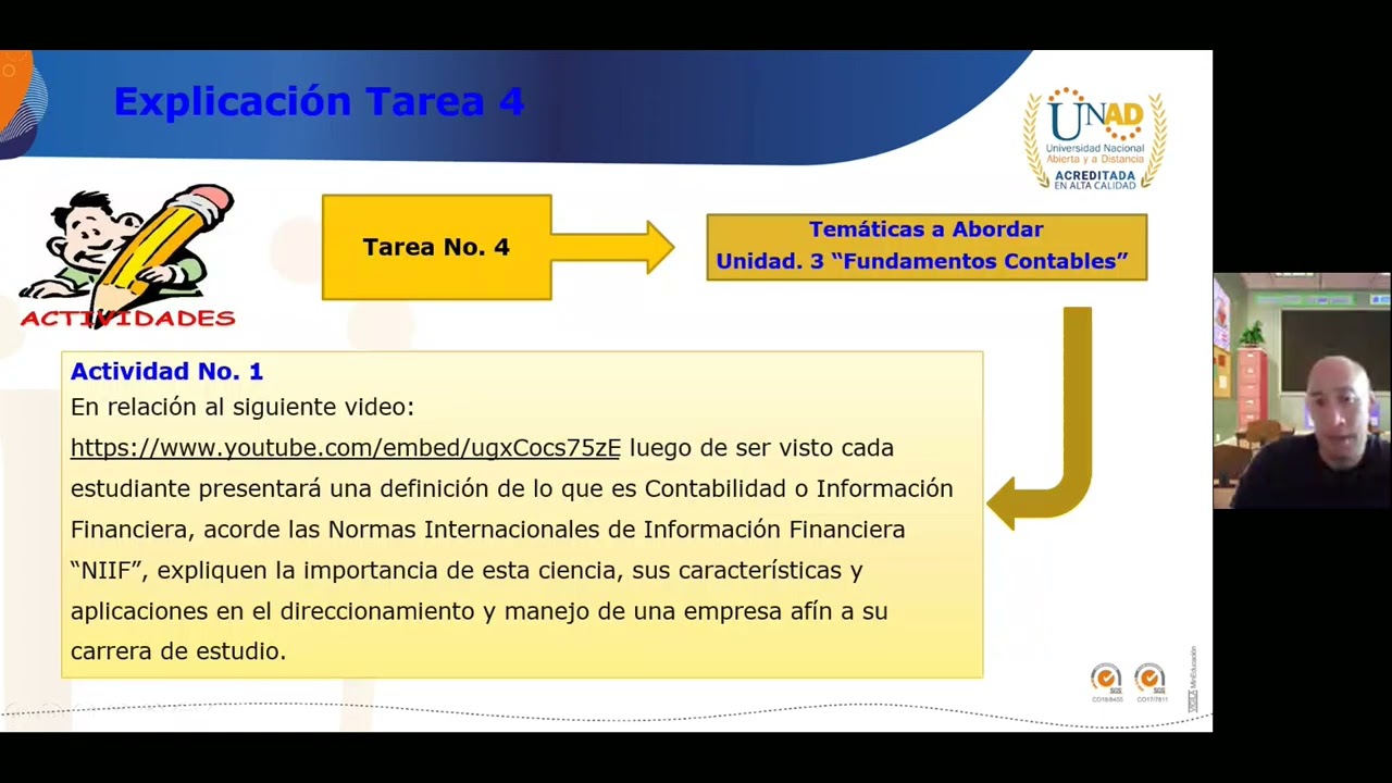 Tutorial Tarea 4 Fundamentos Contables