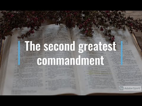 The second greatest commandment | A Christian's Spiritual Journey ...