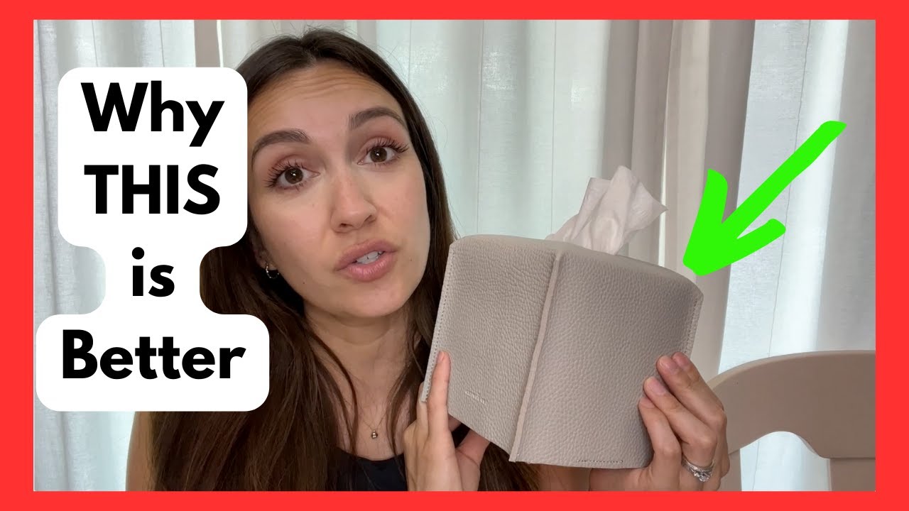 Tissue Box Cover Holder, Square with Bottom Belt Review