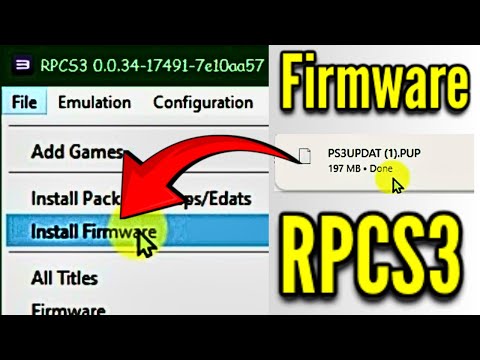How to Download and Install PS3 Firmware for RPCS3!