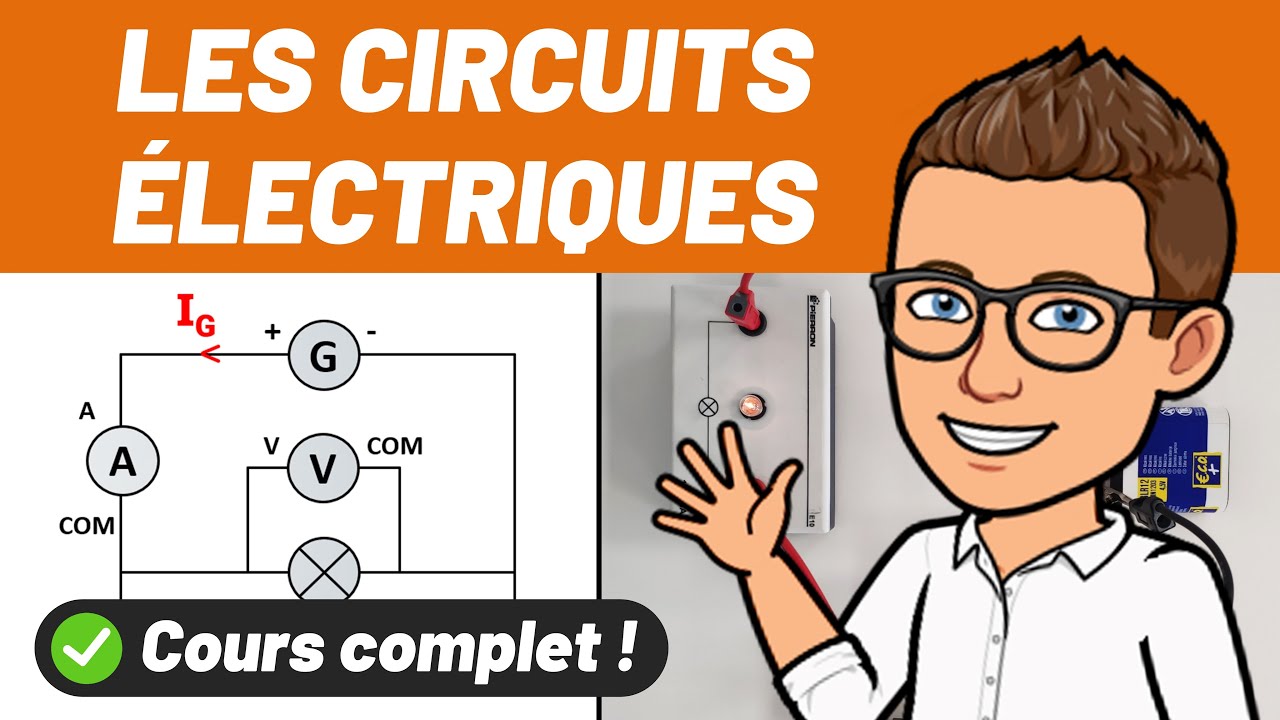 ELECTRIC CIRCUIT ✅ Intensity, voltage 💪 Law of meshes, law of knots | College | Second