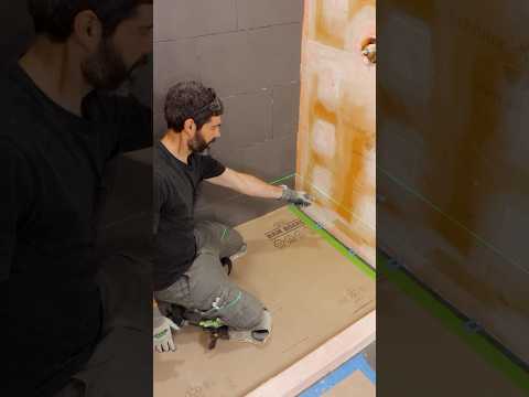 Tile Shower Wall Tip - #shorts #homerepairtutor