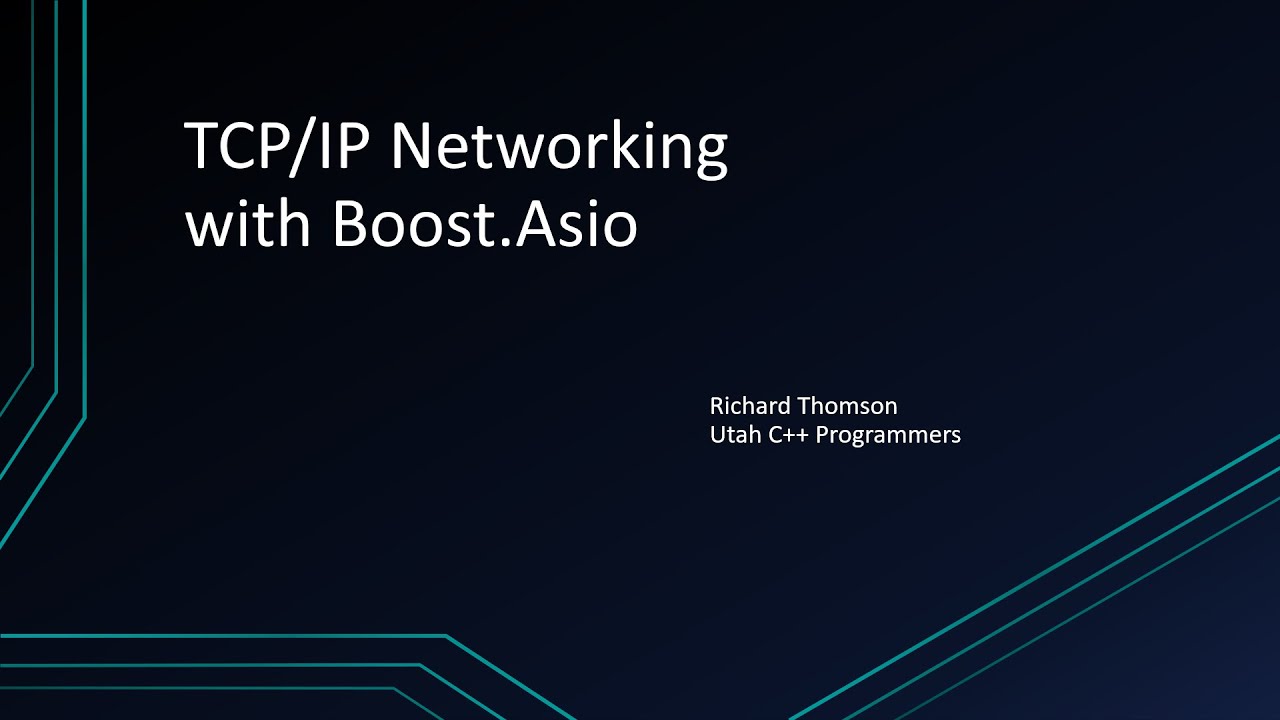 TCP/IP Networking with Boost.Asio