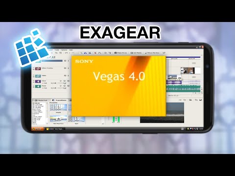 Vegas Pro on Android using Exagear!
