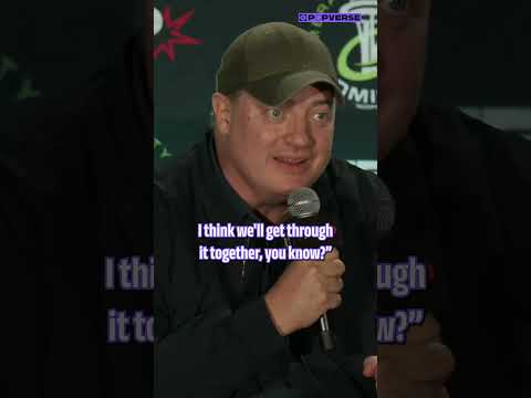 Brendan Fraser LOVES #themummy and LOVES working with Rachel Weisz