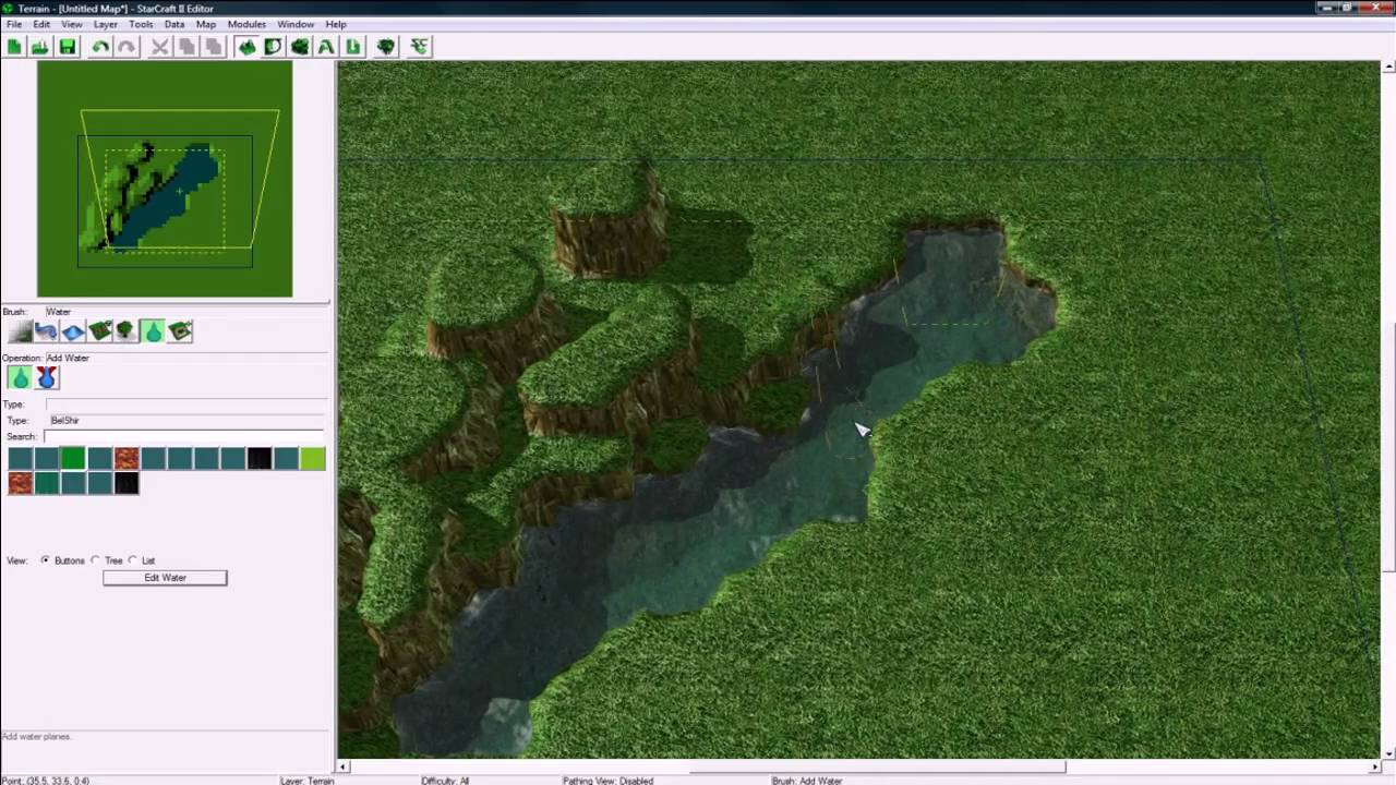 Prettying Up Terrain p1 (Starcraft 2 Editor Tutorial)