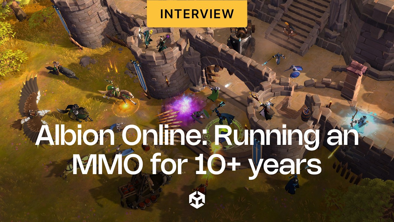 Albion Online: Building a decade-long cross-platform MMO from a single Unity project