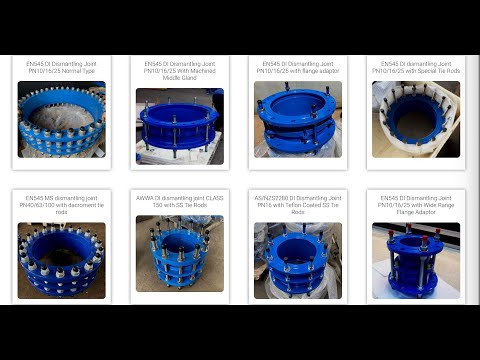 How to install dismantling joint?